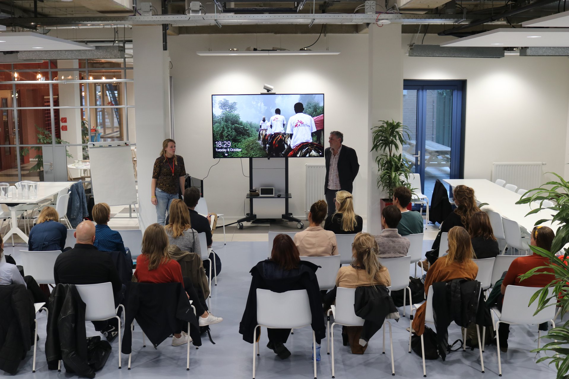 Information meetings and webinars