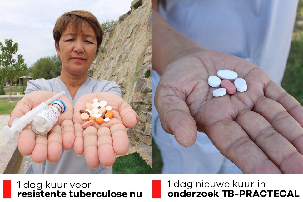 TB-PRACTECAL: kuur voor resistente tuberculose