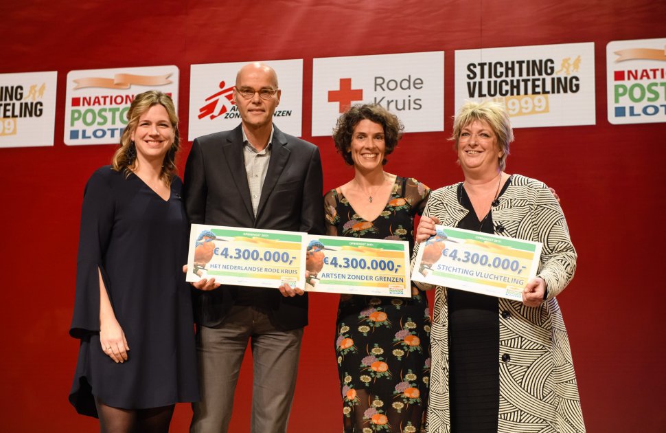 Extra steun Nationale Postcode Loterij