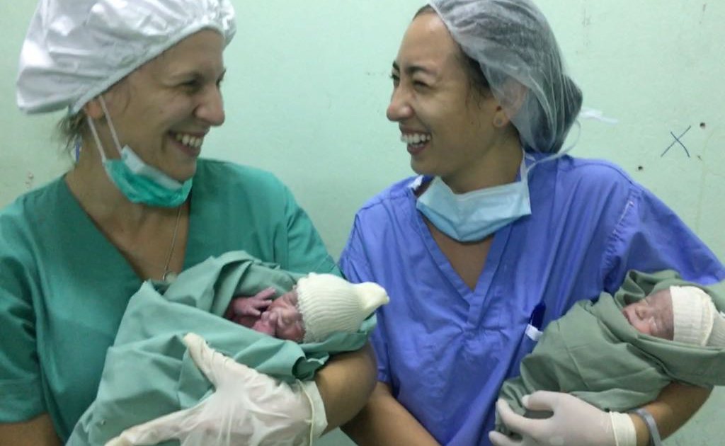 ‘Ik assisteerde bij een keizersnede’